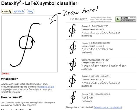 Math Mode Integral With A Circle And An Arrow Indicating Clockwise Or Counter Clockwise TeX