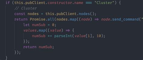 New Ioredis Cluster In GetNumSub Function Constructor Name Is Not Cluster Issue