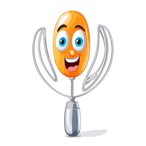 Premium Vector Egg Beater Vector On White Background