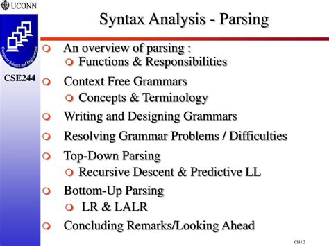 Ppt Sections 41 44 Syntax Analysis Powerpoint Presentation Free
