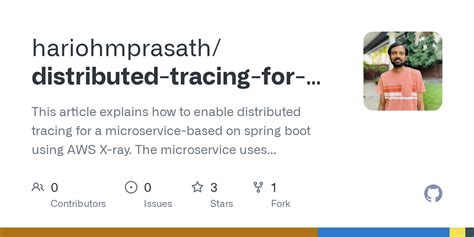 Github Hariohmprasathdistributed Tracing For Containers With X Ray This Article Explains How