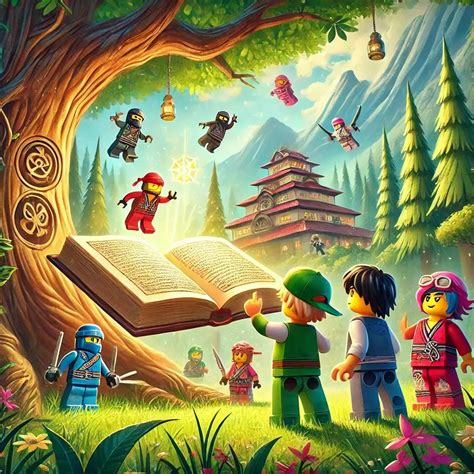 ️ Nina Y Ciro En El Mundo De Ninjago Crea Cuentos Personalizados