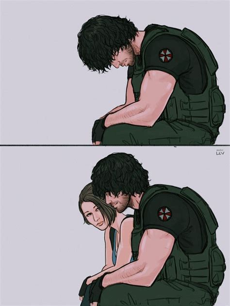 Pin By Heber Lopez Guzman On Carlos X Jill Re3 Resident Evil Anime