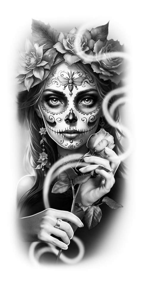 Catrina Santa Brisa Convenção Tatuagem Caveira Tatuagem Catrina