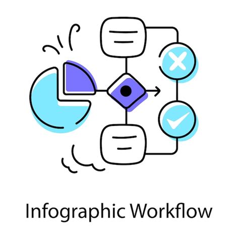Premium Vector Doodle Icon Depicting Work Processes