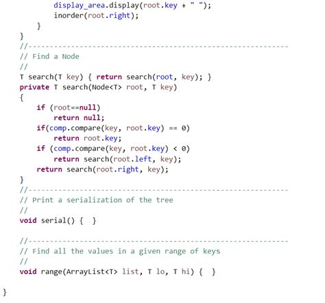Solved Write Code In Java Implement The Range Method It