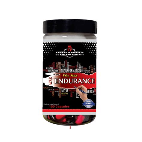 VO2 Max Endurance To Boost Stamina and Strength - War Choice Nutrition