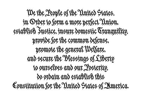 We The People Preamble Svg Us Constitution Vector For Cricut