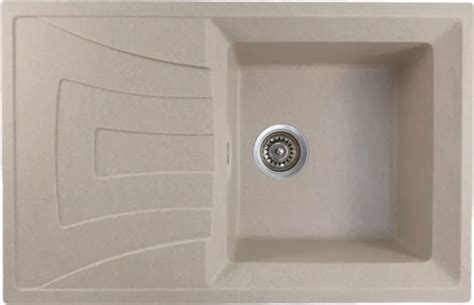 Mixxus Hb8104 G322 Bej Chiuveta Bucatarie Dreptunghiulara Granit 8637