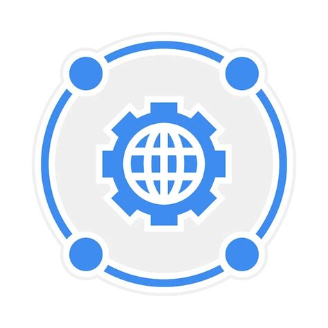 Premium Vector Network Integration Icon Vector Image Can Be Used For