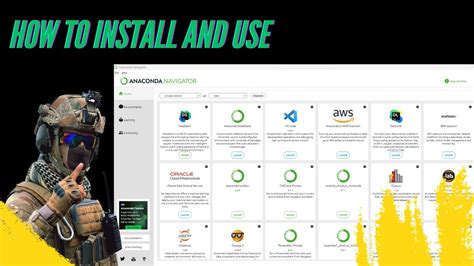 How To Install Anaconda Navigator How To Download And Use Anaconda Navigator Youtube