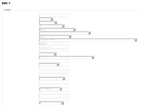 Cleaning Up An Mvc2 Autogenerated Html Form Css Stack Overflow