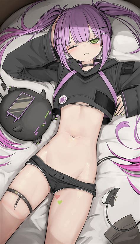 Tokoyami Towa And Bibi Hololive Drawn By Genek Danbooru