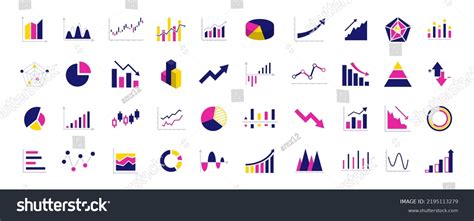Business Data Charts Diagrams Graphs Business Stock Vector Royalty Free 2195113279 Shutterstock