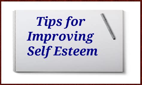 10 Tips For Improving Self Esteem Thequotesnet