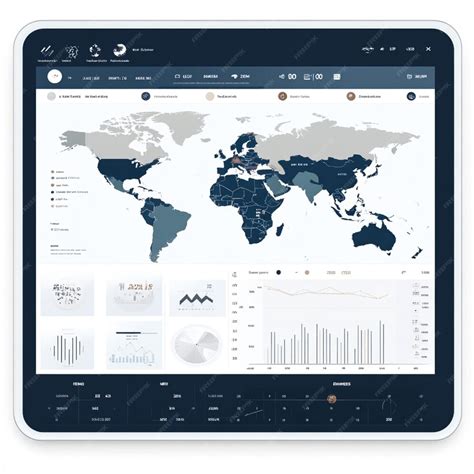 a visual of an air freight management dashboard showing key metrics and performance indicators