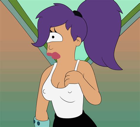 Xbooru Breasts Erect Nipples Futurama  Turanga Leela 1029761
