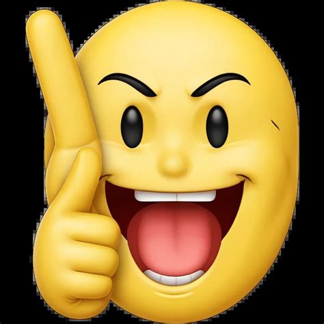 Smiley Face With Middle Finger Emoji Ai Emoji Generator