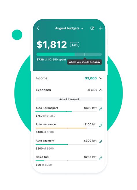Budget Tracker And Planner Free Online Money Management Mint