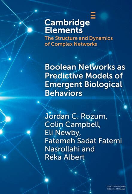 boolean networks as predictive models of emergent biological behaviors