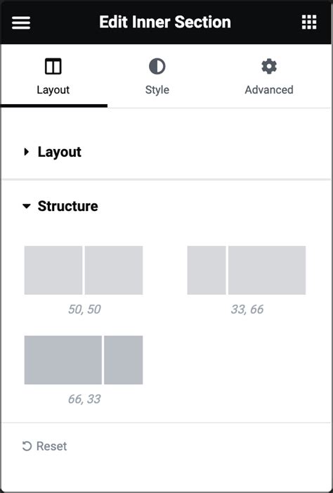 how to use the elementor inner section widget elementor