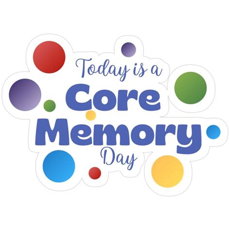 Core Memory Day Inside Out Sticker Memories Inside Out Core