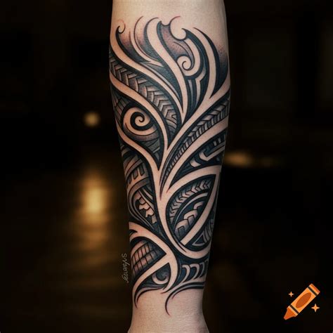 Polynesian Tattoo Designs For Legs