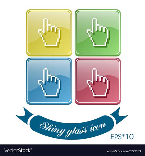 Mouse Hand Cursor Royalty Free Vector Image VectorStock