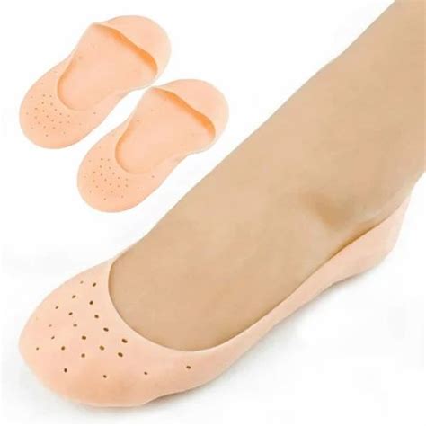 Female Skin Silicone Full Heel Socks For House Work At Rs Piece In