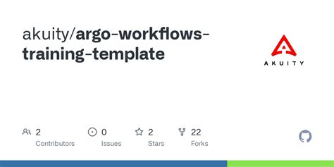 github akuity argo workflows training template