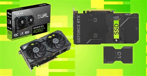 Asus Geforce Rtx 4060 Ti With Built In Ssd Is Now Available Gpu Ssd Combo Goodness