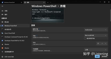 Windows Terminal 终端个性化设置指南 知乎