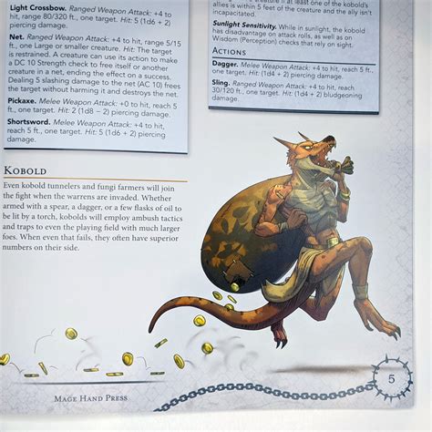 Cobalt Book Of Kobolds Softcover Mage Hand Press