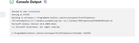 Fatal Error With Execute Shell In Project Ask A Question Jenkins
