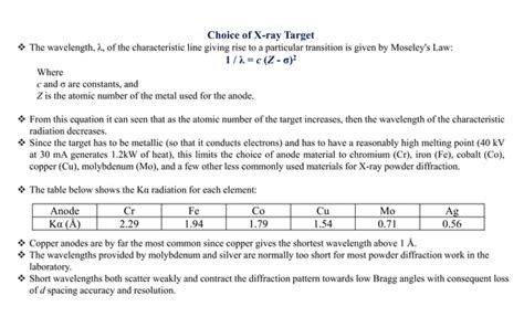 X Rays The Basic Understanding Of Xrd Analysis Ppt