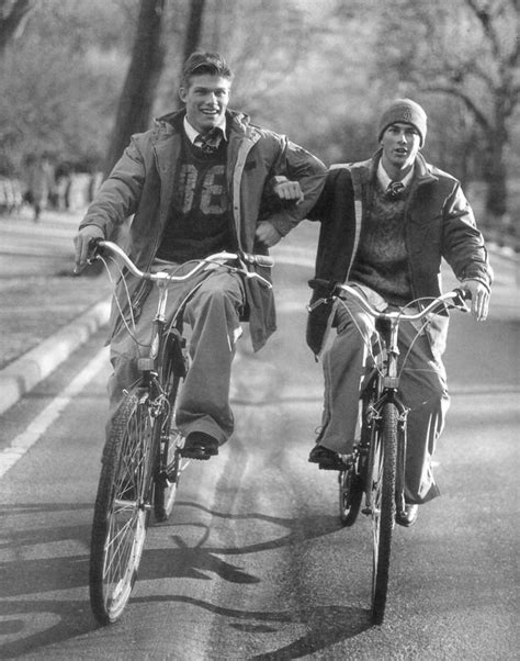 Chris Carmack And Ian Bradner By Bruce Weber For Abercrombie And Fitch Fall 2000 Chriscarmack