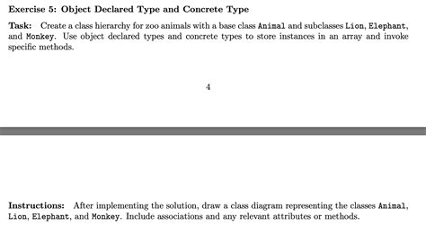 Solved Java Pleaseexercise 5 Object Declared Type And