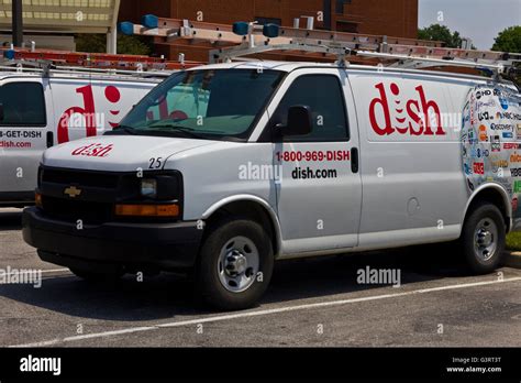 Indianapolis Circa June 2016 Dish Network Company Vehicle Dish Is