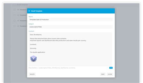 Scheduled Reportsdashboards Delivery