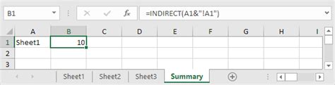 Indirect Function In Excel Step By Step Tutorial