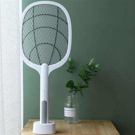 Badu Bg Електрическа бъркалка за комари 2 в 1 Usb литиева батерия Uv