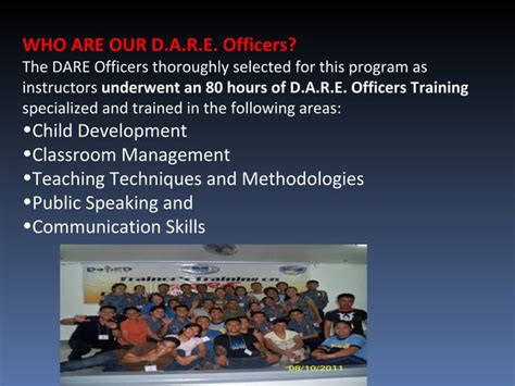 Dare Program Presentation Ppt