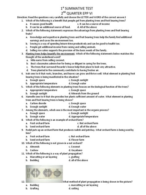 1st quiz pdf grafting trees