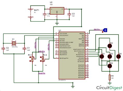 Interfacing Joystick With Pic Microcontroller Pic16f877a