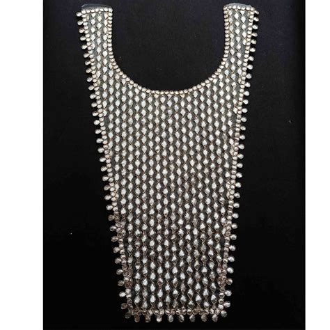 Gota Patti Neck Patch Motif Mt0078