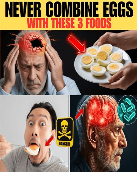 Seniors Stop Dont Combine Eggs With These 3 Foods Shocking Side