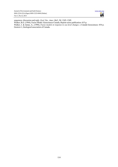 Lithofacies Architecture Of The Gercus Formation In Jabal Haibat Sultan Ne Iraq New Concept Of