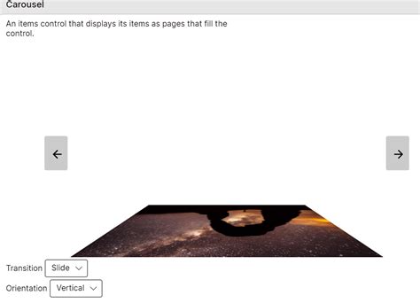 Carousel Has Broken Transitions · Issue 9193 · Avaloniauiavalonia