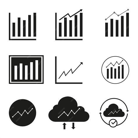 Premium Vector Data Analytics Icon Set On White Background Technology Icons