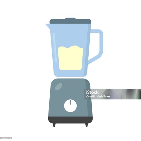 전기 블렌더 클립 아트 벡터 그림입니다 현대 믹서 믹서 또는 과즙 짜는기구 플랫 스타일 벡터 디자인 블렌더 기호 아이콘입니다 전기 블렌더 만화 클립 아트입니다 주방 용품